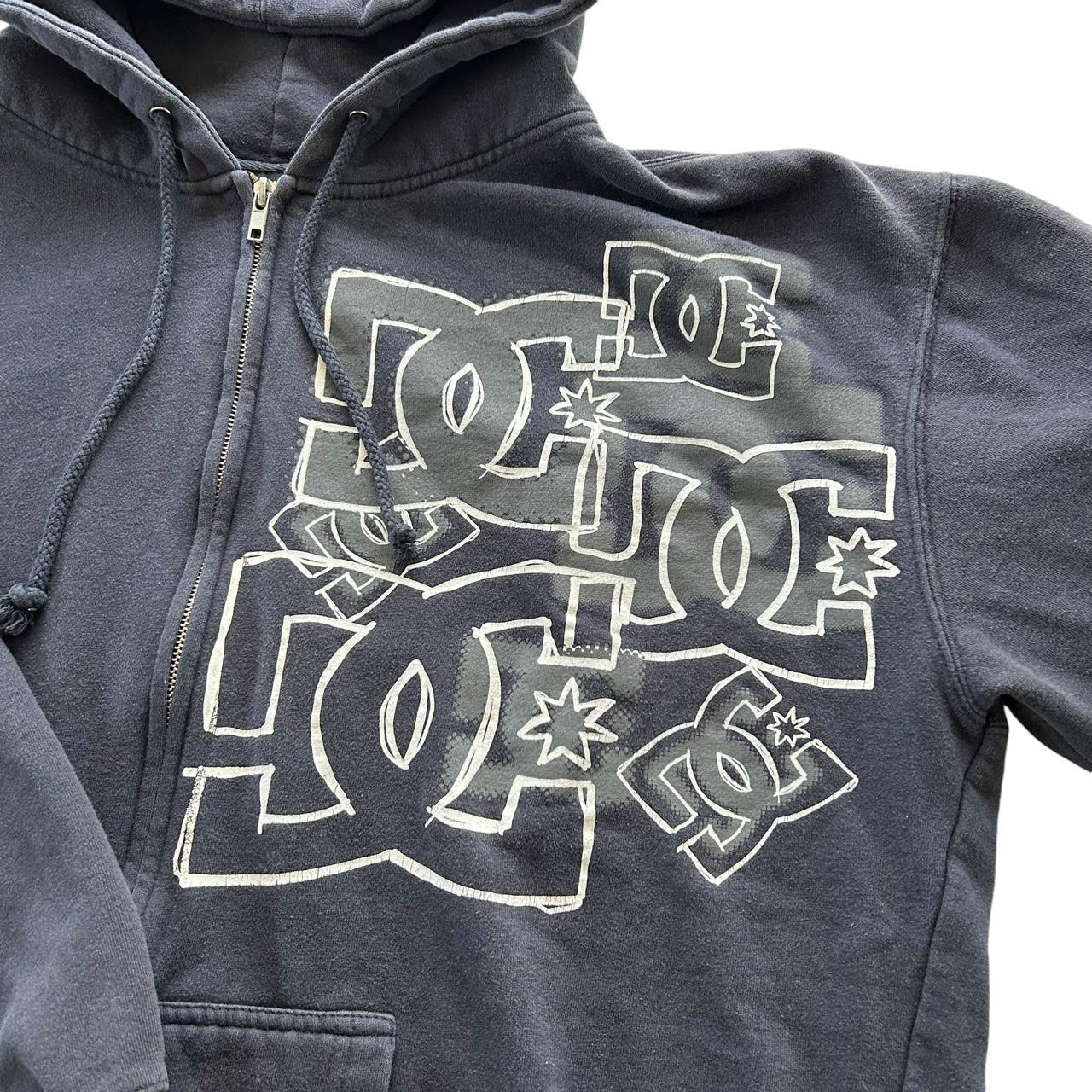 Vintage y2k rare cyber goth dc shoes multi logo... - Depop