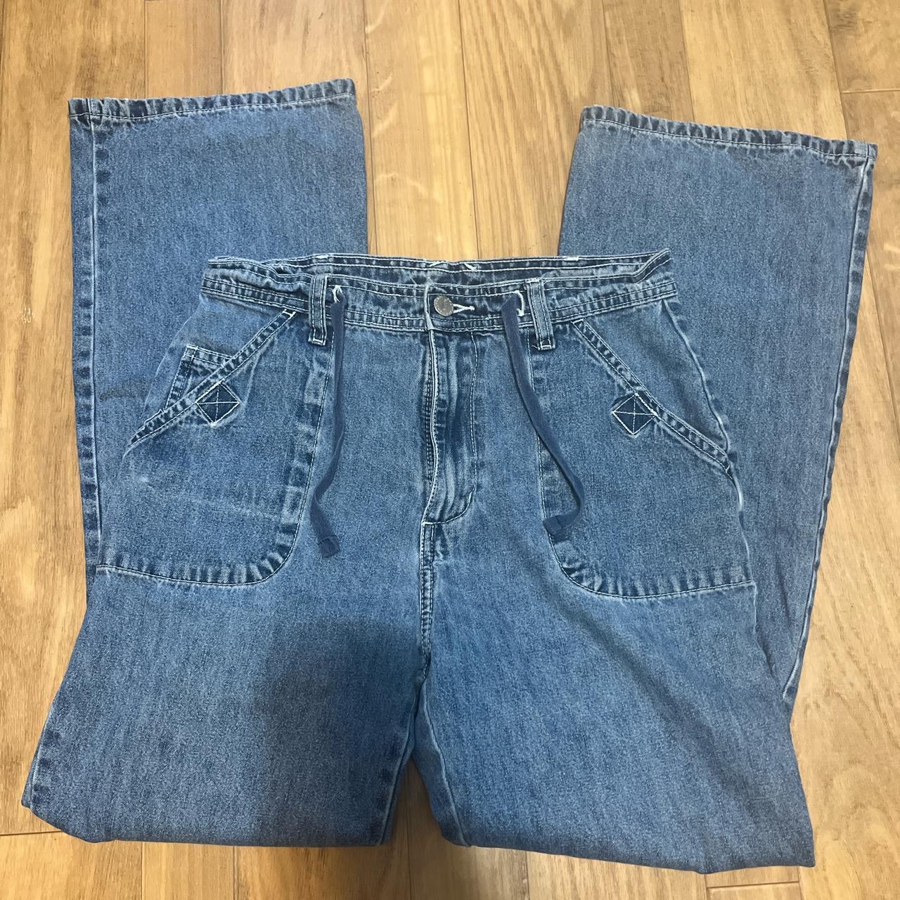 Vintage 90s - early 2000s Y2K Jordache jeans. Zipper... - Depop