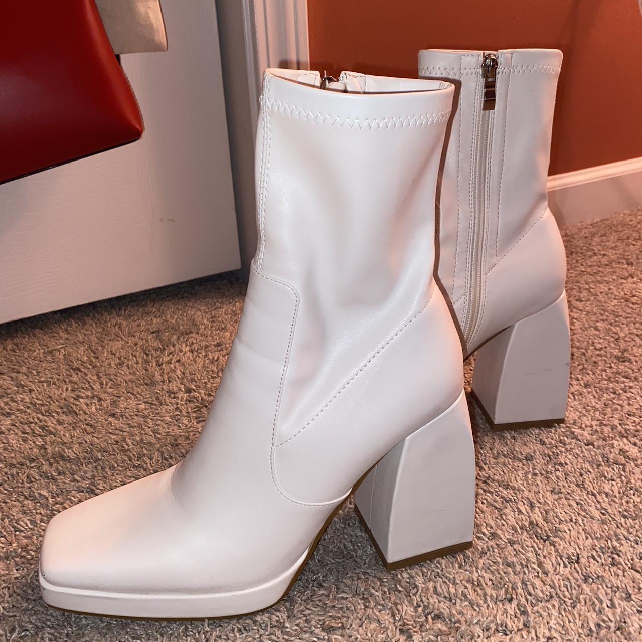 white princess polly boots, worn for a niall horan... - Depop