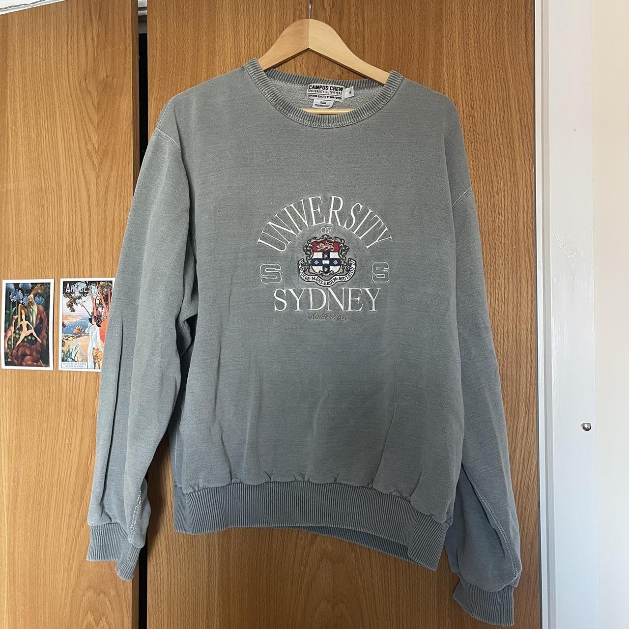Medium vintage University of Sydney sweatshirt -... - Depop