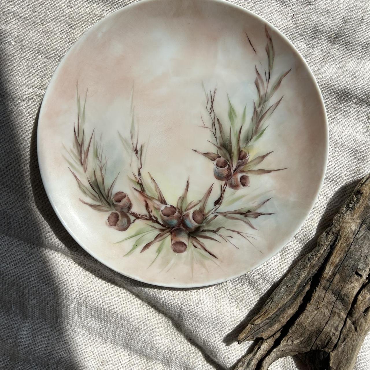 VINTAGE and hand painted. Sweet gum nut painting on... - Depop