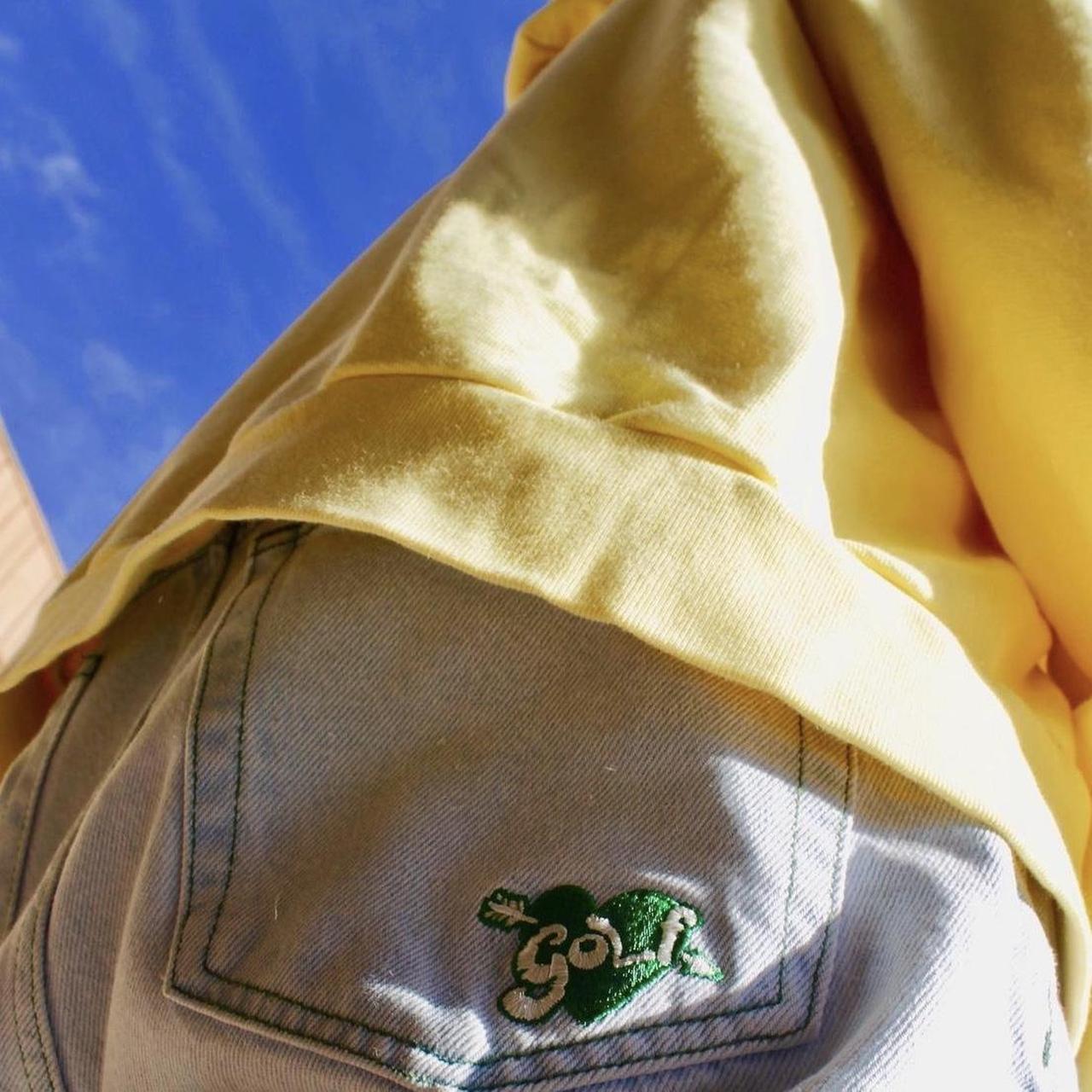 Golf Wang Cupid Light Wash Shorts Jorts | Depop