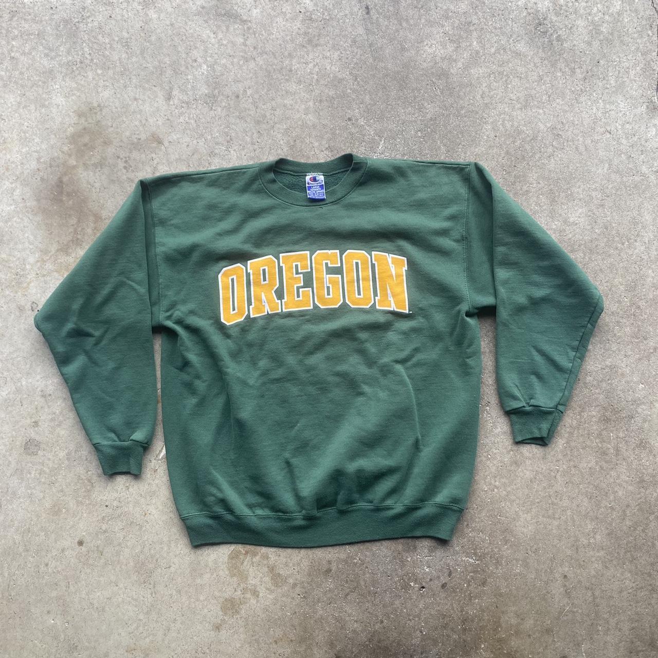 Vintage 90s university of Oregon sweatshirt On the... - Depop