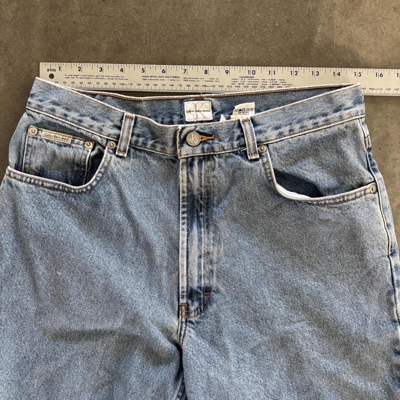 Vintage Calvin Klein Jorts Retro denim Jorts. | Depop