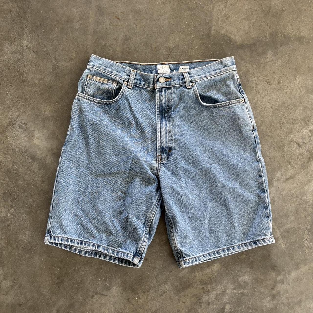 Vintage Calvin Klein Jorts Retro denim Jorts. | Depop