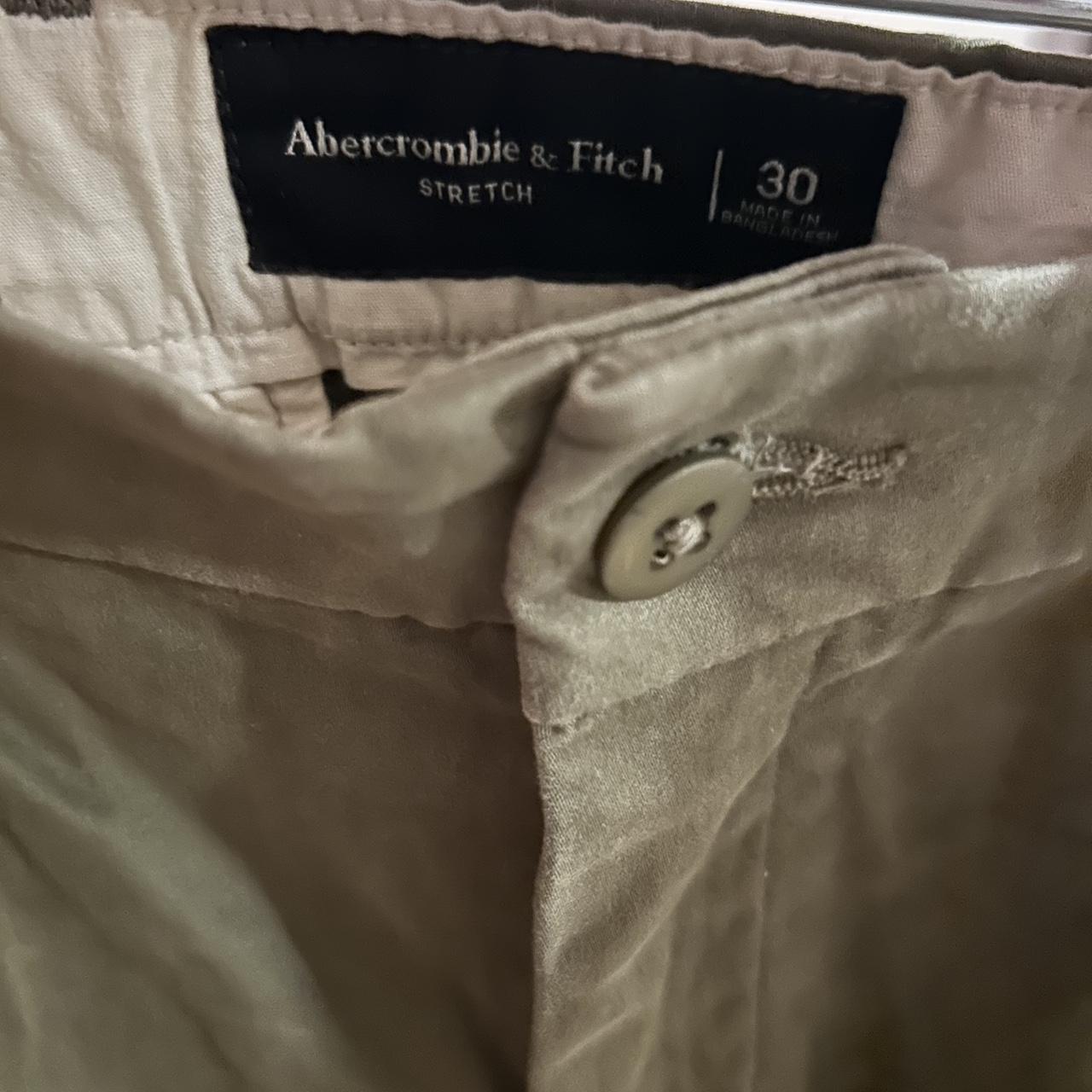 Olive Green Abercrombie and Fitch shorts - Depop