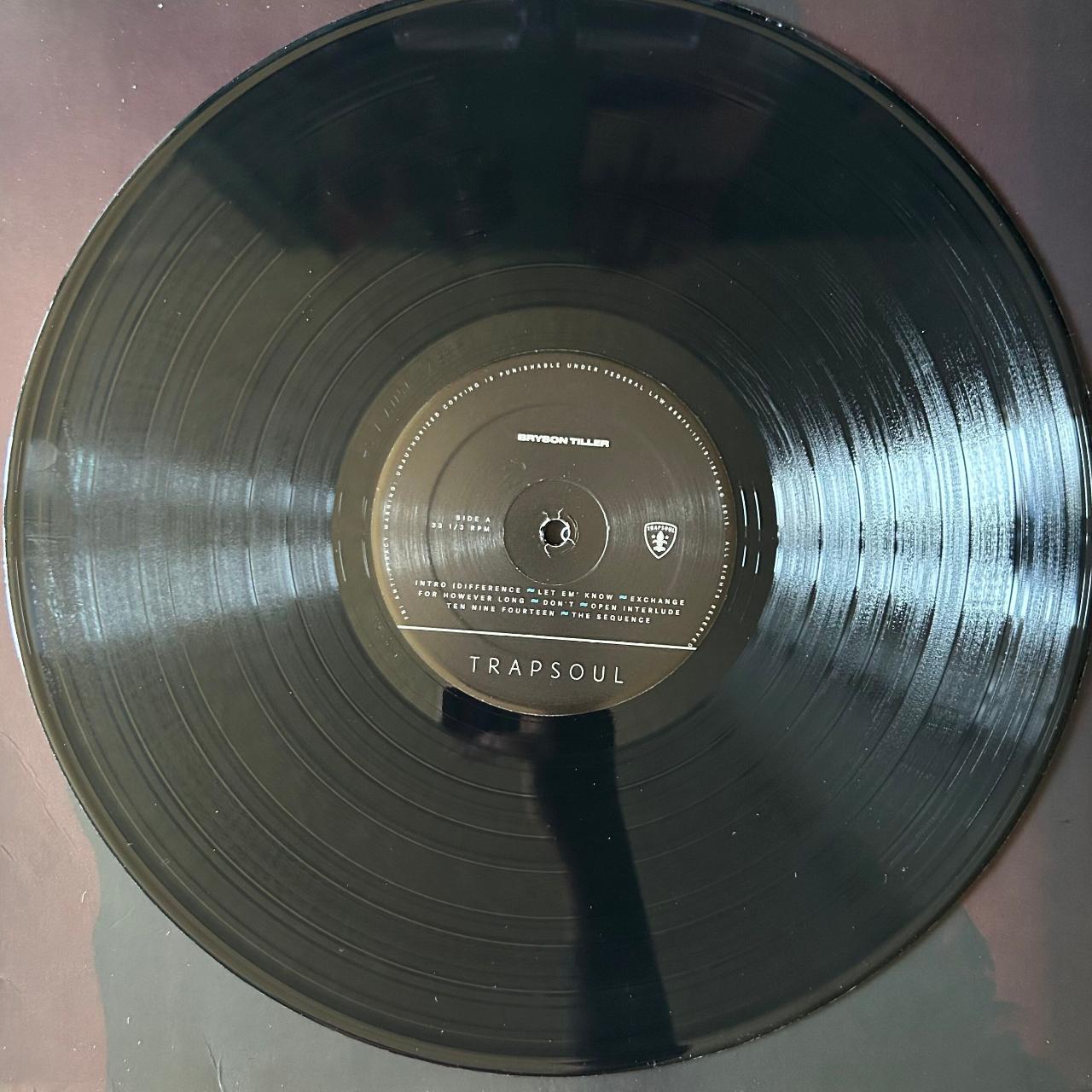 Bryson Tiller "Trapsoul" vinyl. Record Store Day... - Depop