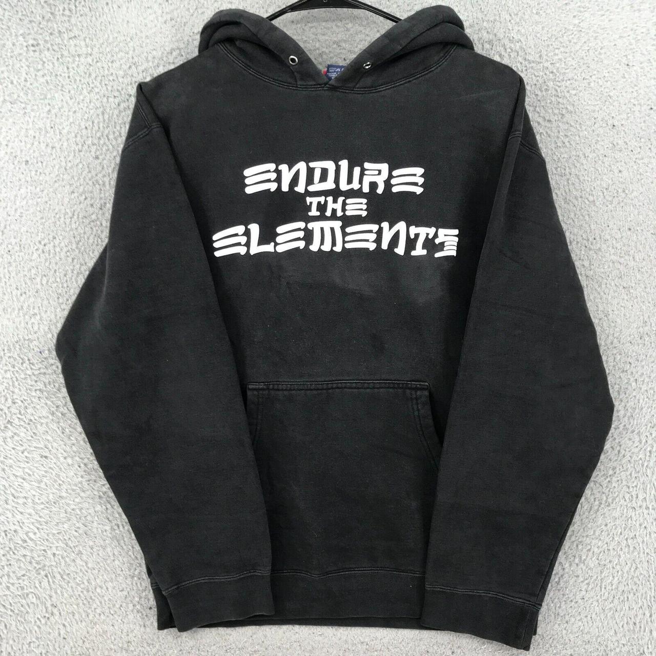 Element Sweater Adult Small Black Solid Endure The... - Depop