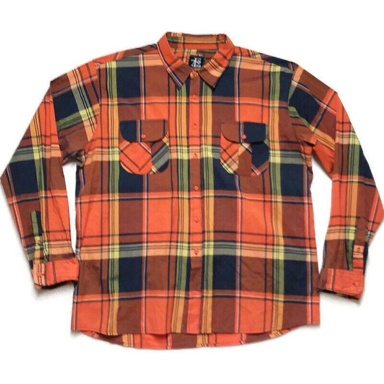 Evolution In Design Shirt Mens 5XL LS Button Front... - Depop