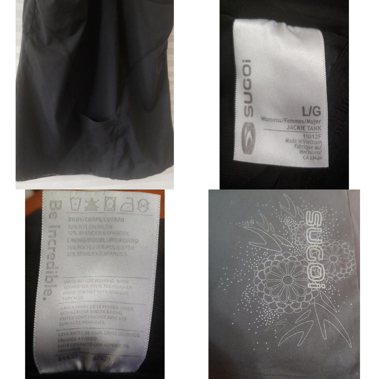 Sugoi Womens Jackie Tank Size L Racer back Black... - Depop