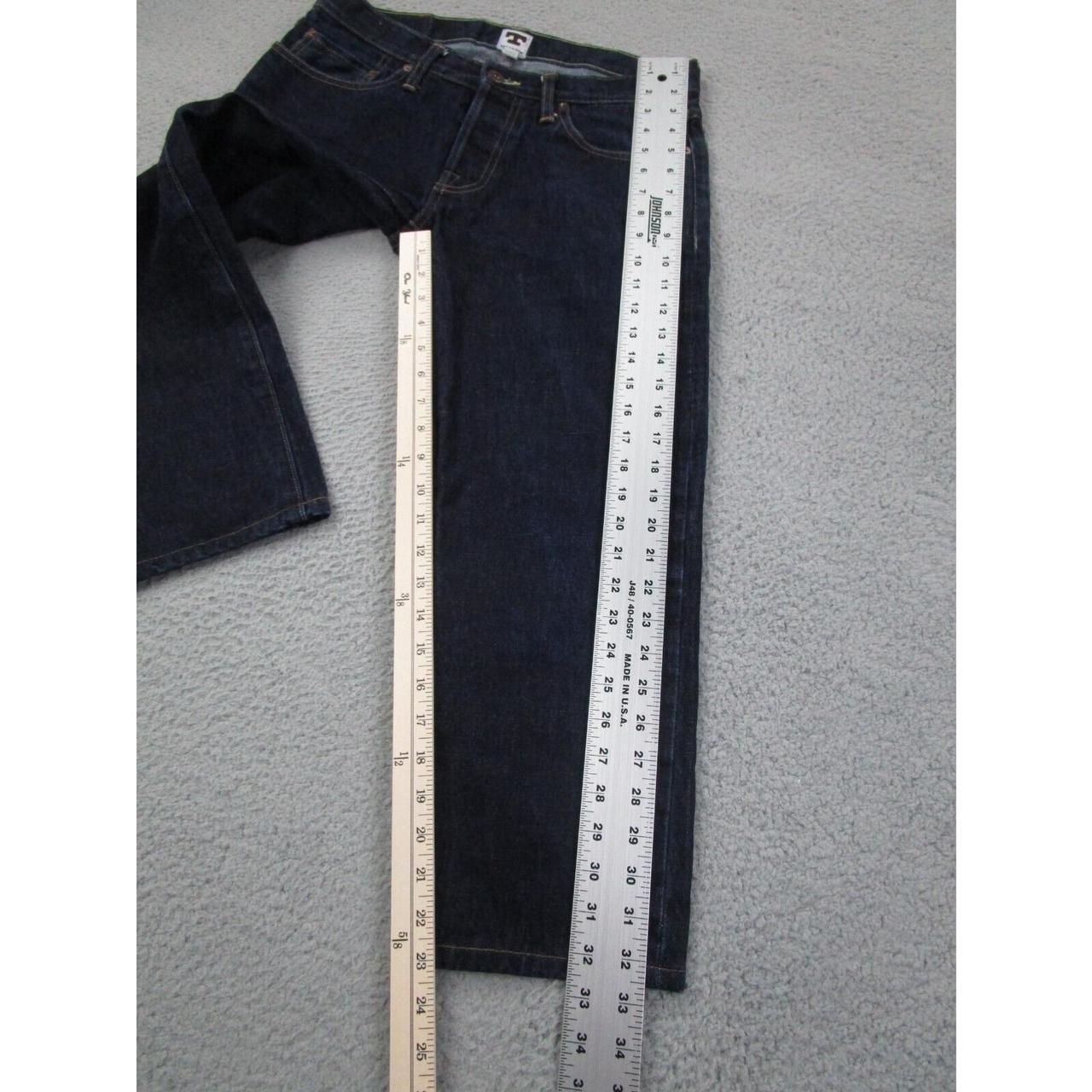 Tellason Jeans Mens 32x23 Short Crop Ankle Selvedge... - Depop