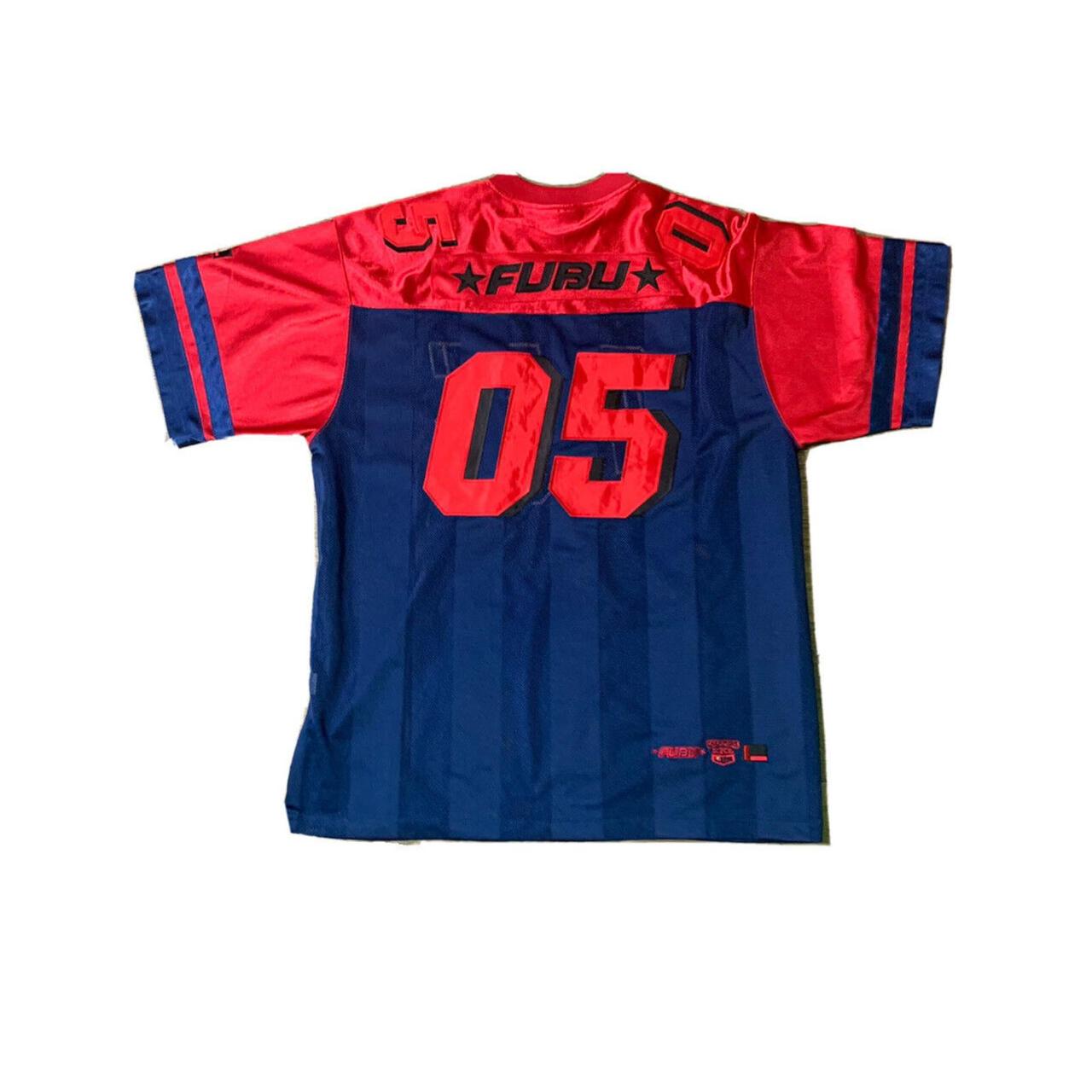 Vintage FUBU Sport Mens Football Hip Hop Jersey 05... - Depop