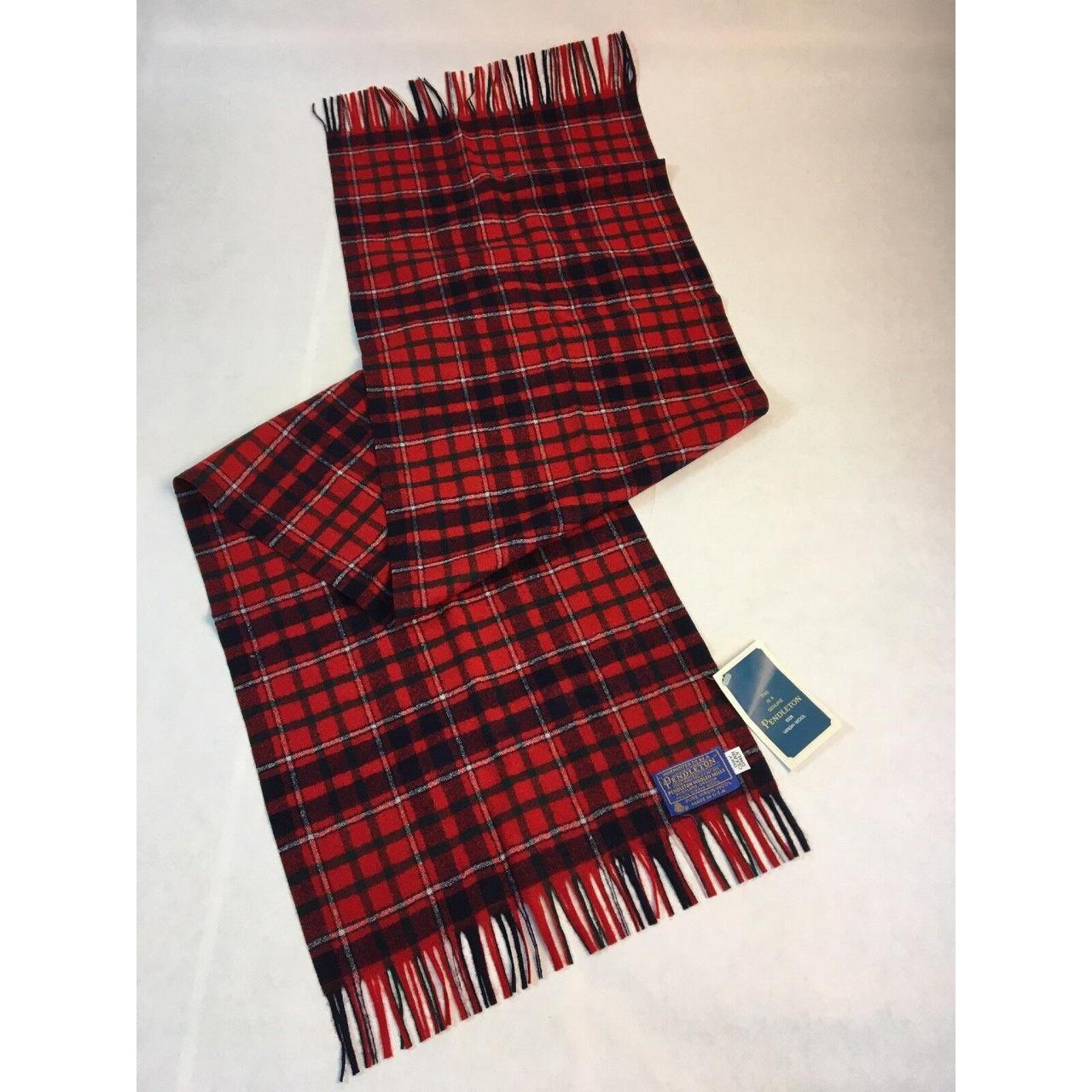 Pendleton Men's Red Scarf-wraps | Depop