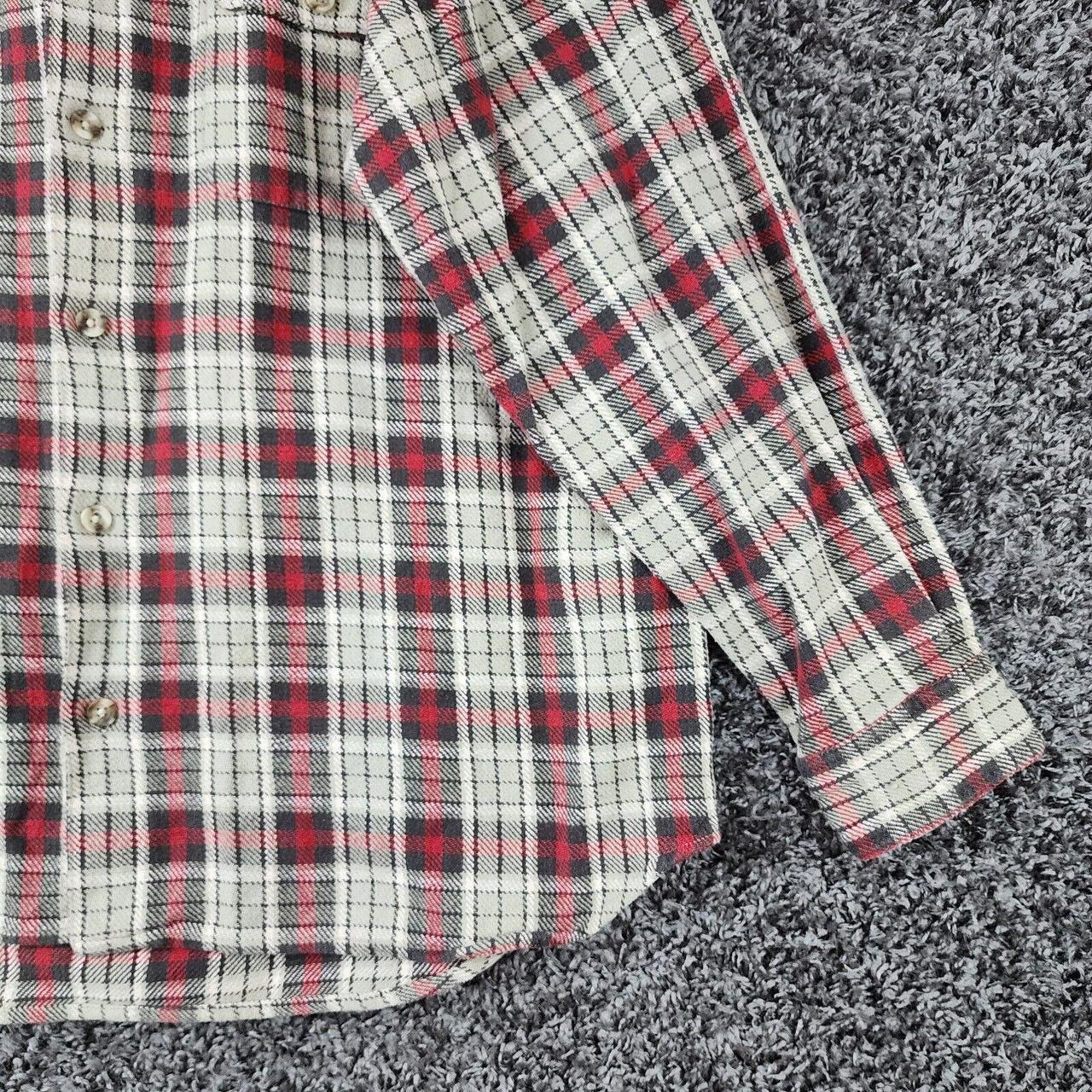 Sundance True Grit Mens Beige Plaid Thick Long... - Depop