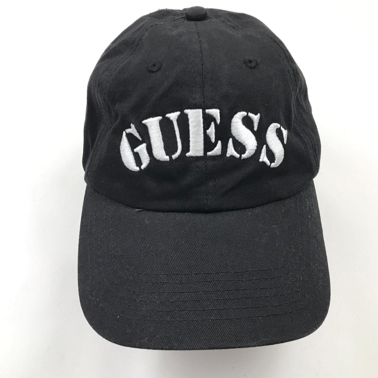 Guess ASAP Rocky Hat Cap Strapback Black White... - Depop
