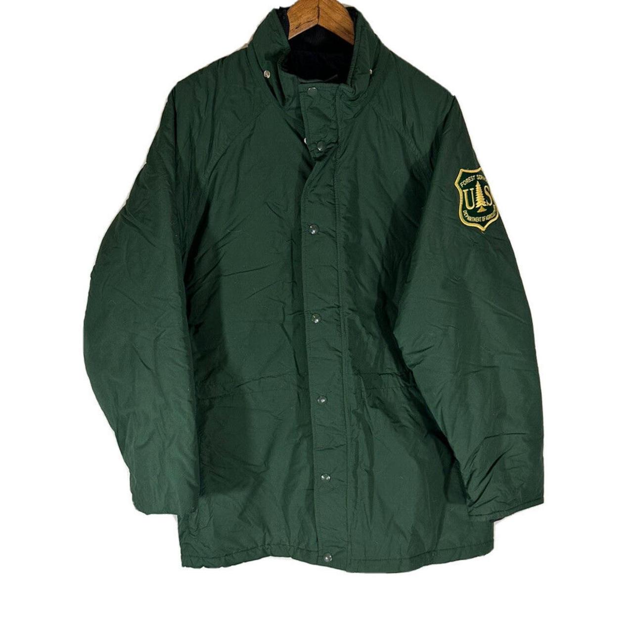 Vintage REI Mens Forest Service Uniform Jacket Size... - Depop