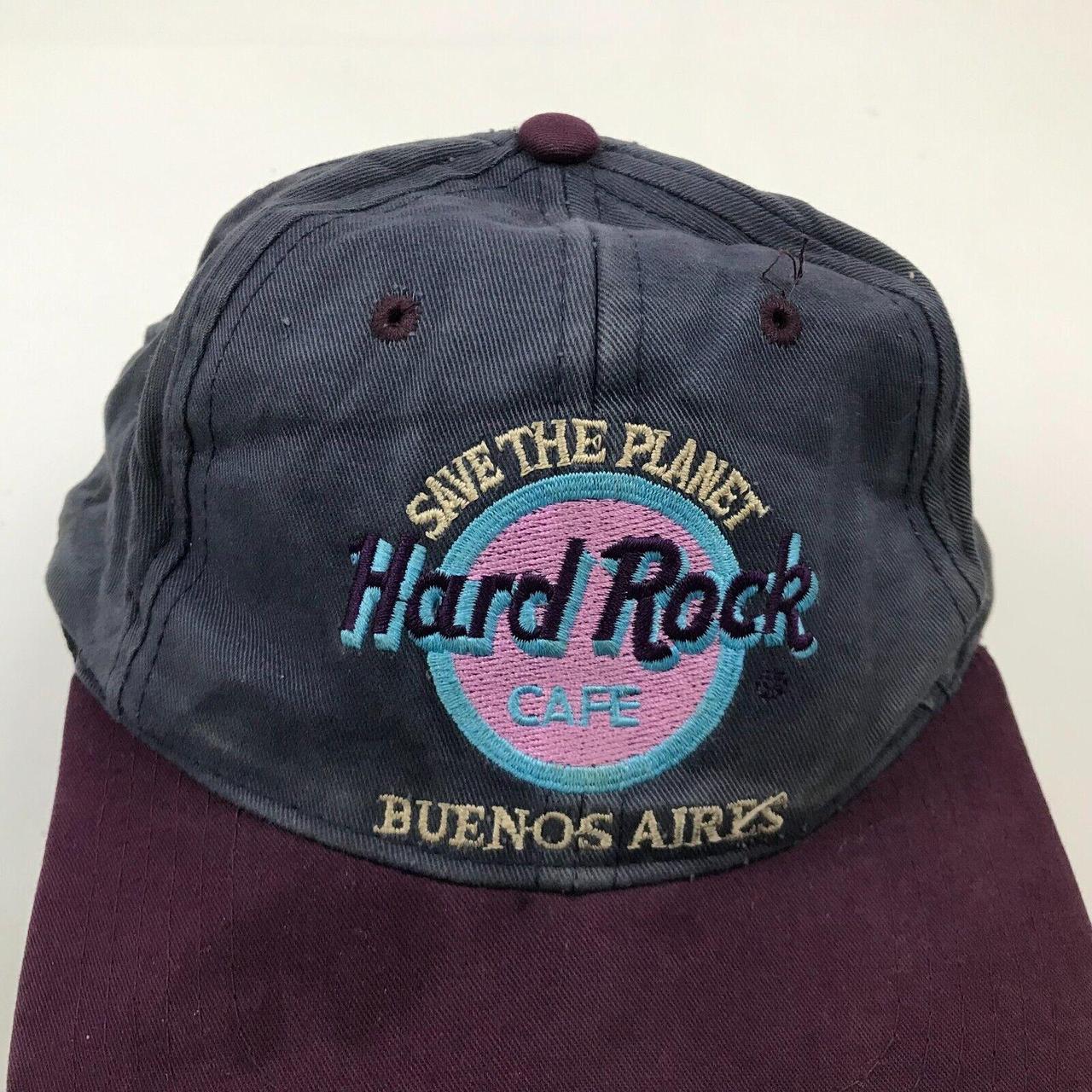 VINTAGE Hard Rock Cafe Hat Cap Strapback Adjustable... - Depop
