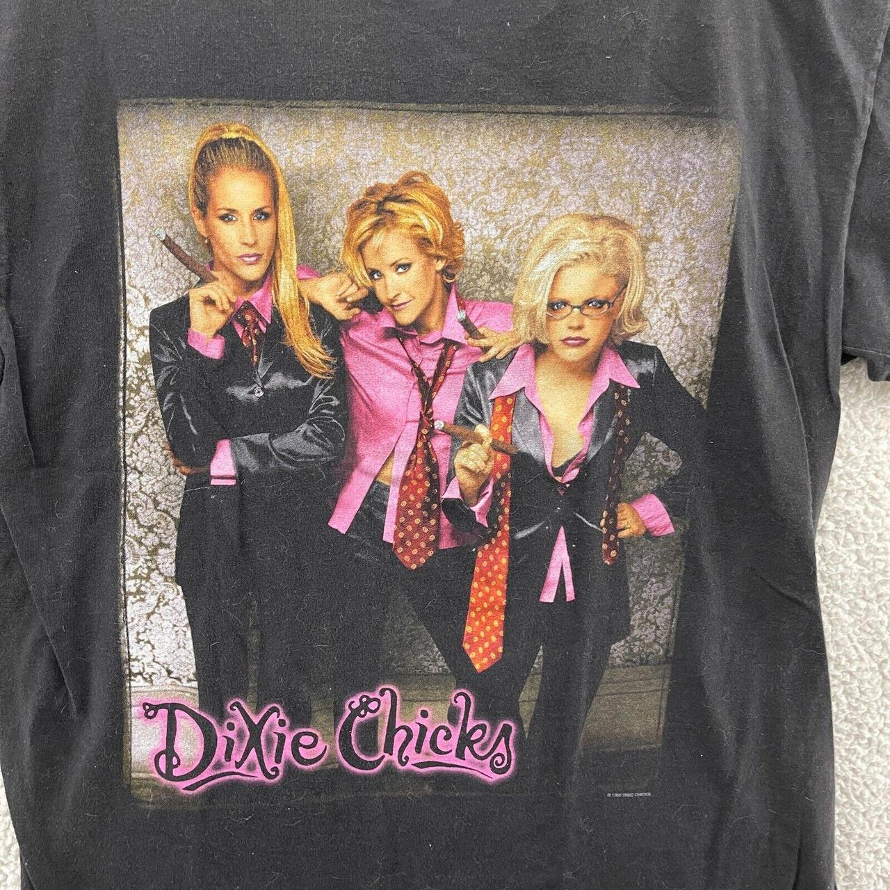 Vintage 1999 Dixie Chicks Tour Shirt Country Music... - Depop