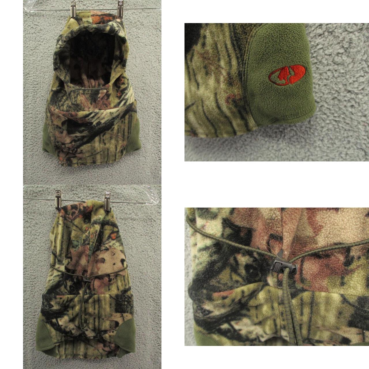 Mossy Oak Fleece Balaclava Full Face Mask Hat Camo... - Depop