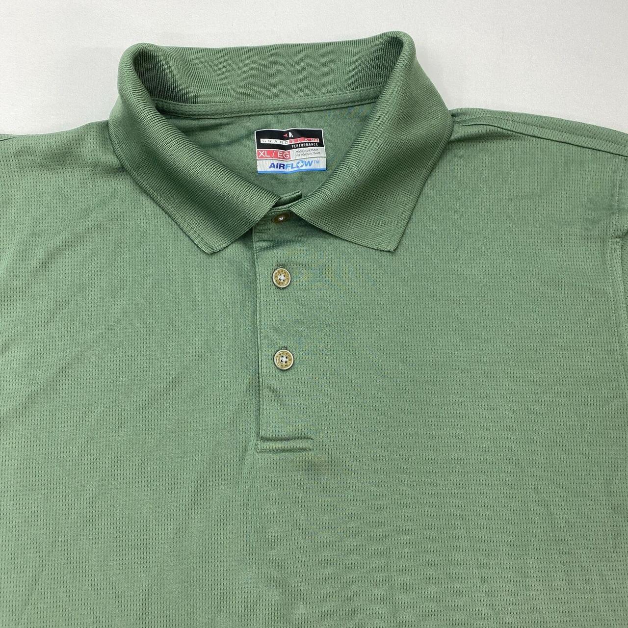 Grand Slam Performance Golf Polo Shirt Men's XL... - Depop