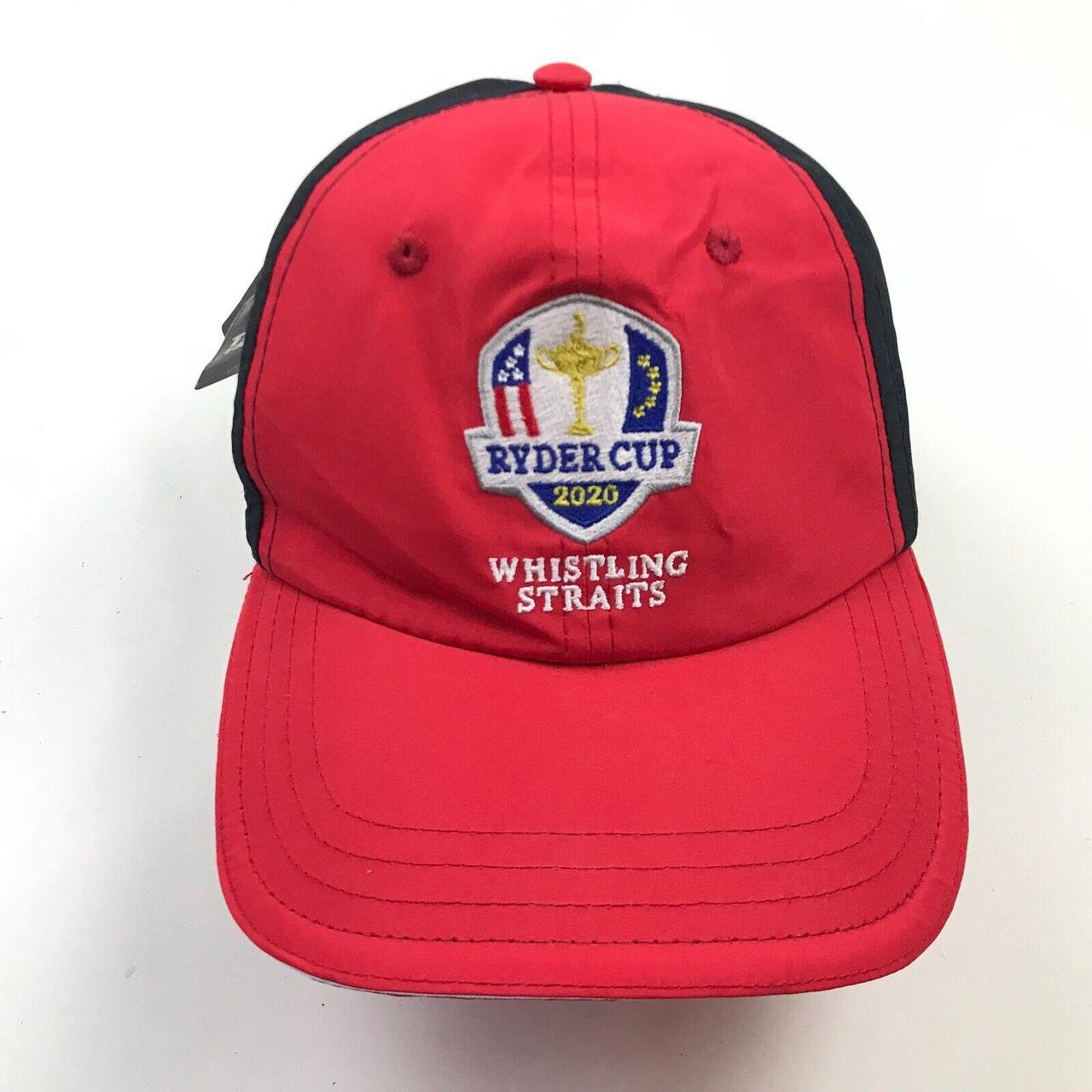 NEW Ryder Cup Golf Hat Cap Strapback Red Blue Golfer... - Depop
