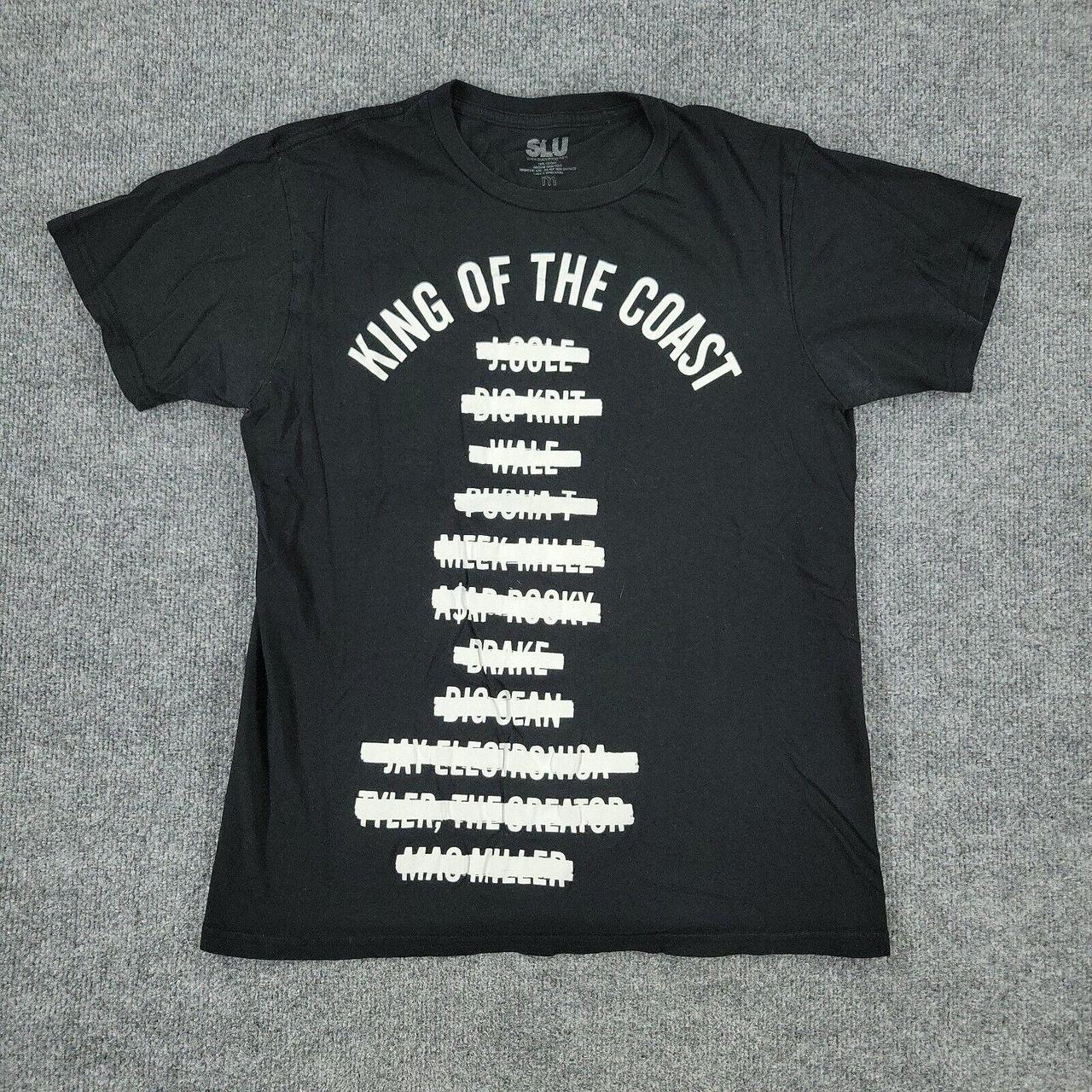 SLU Clothing Shirt Men's Medium Black Graphic Tee... - Depop