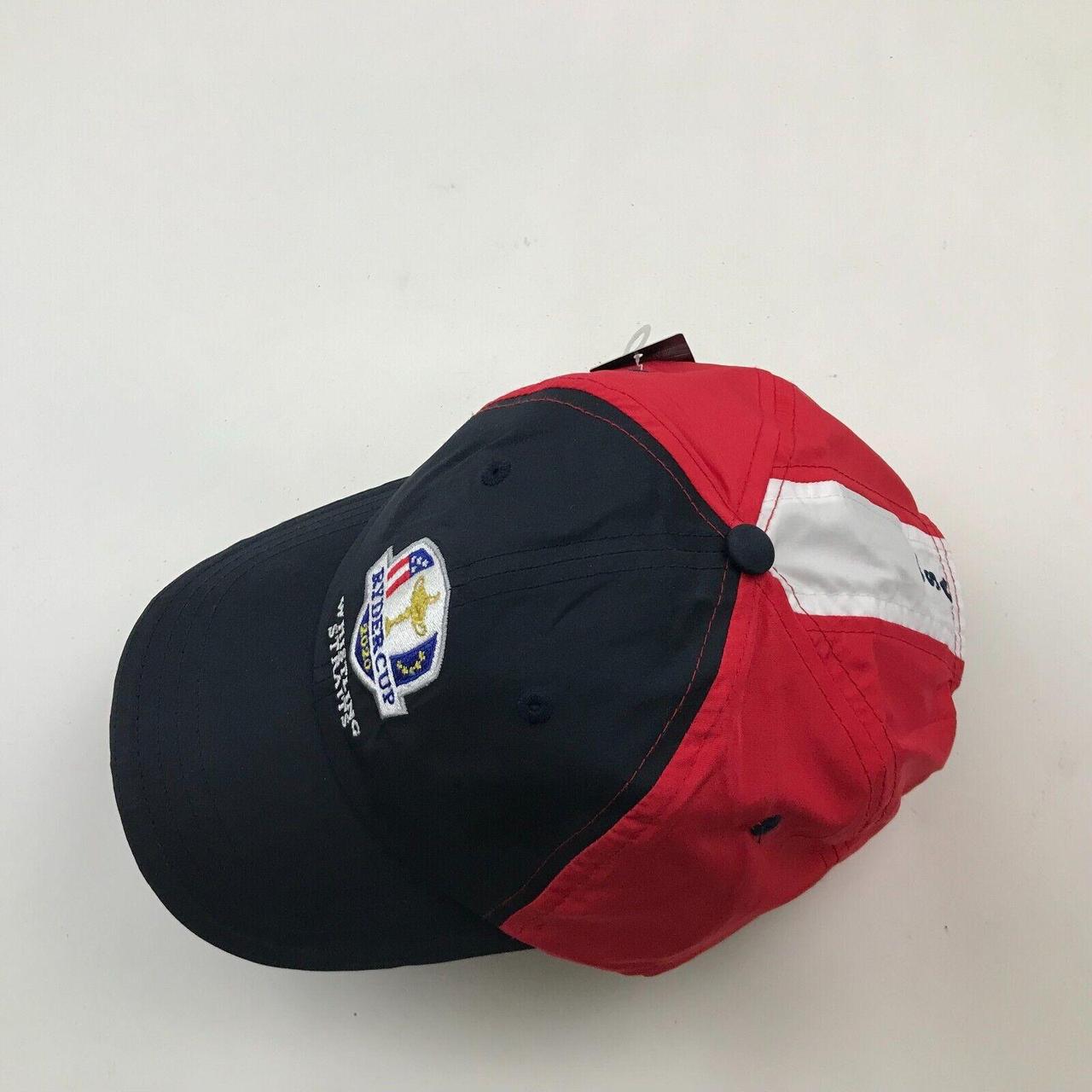 NEW Ryder Cup Golf Hat Cap Strapback Blue Red Golfer... - Depop