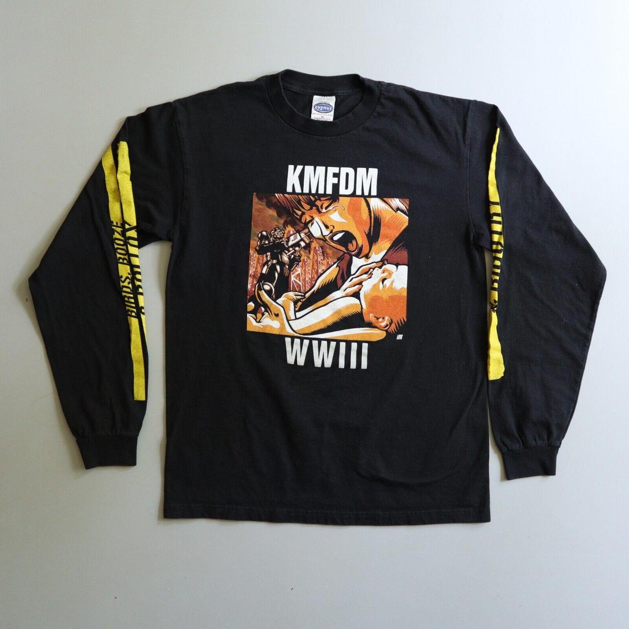 KMFDM World War III Shirt Industrial Rock Band WWIII... - Depop