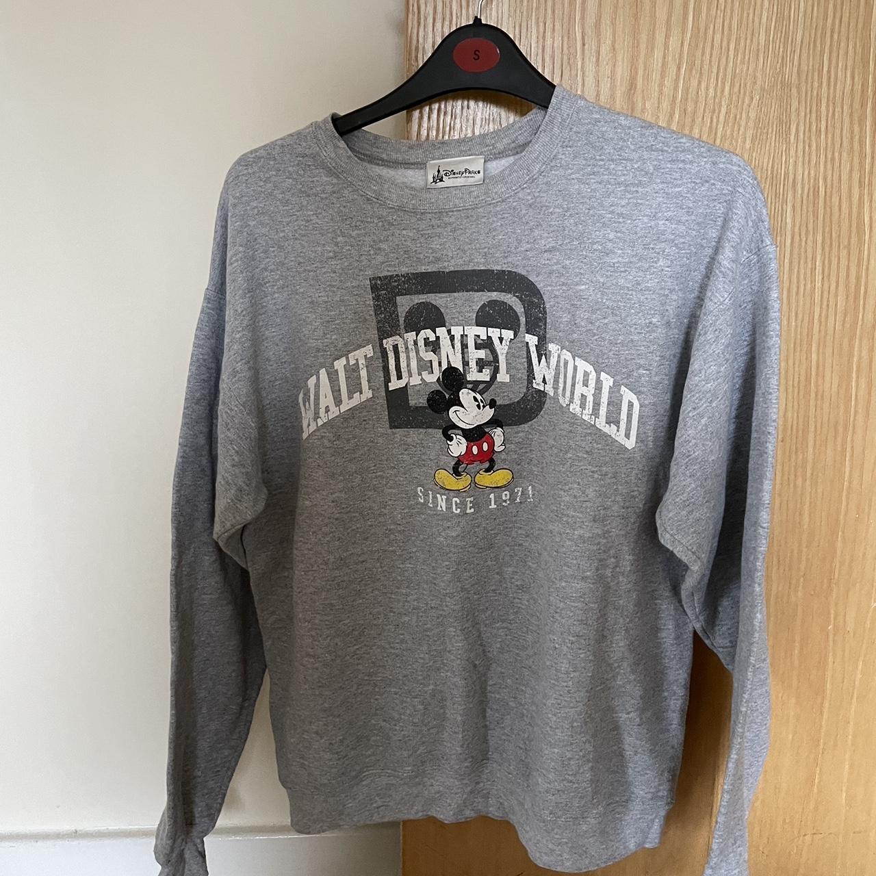 Vintage Walt Disney Jumper Grey, official merch.... - Depop