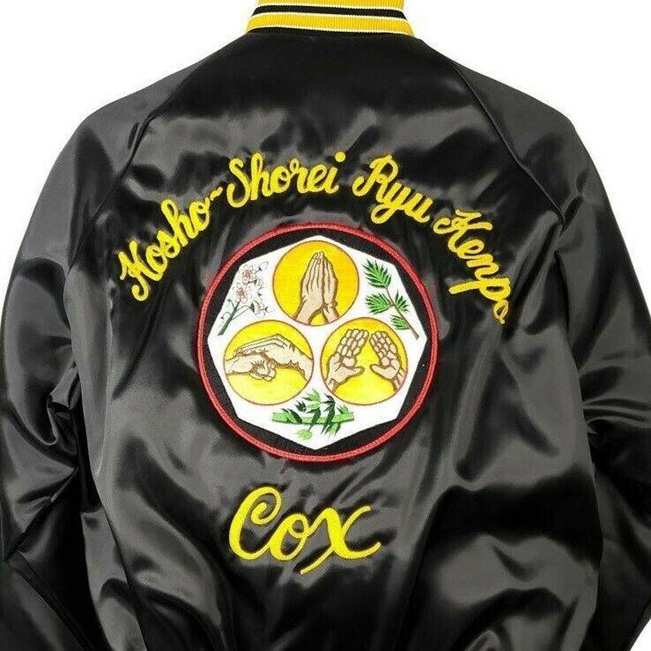 Kosho Shorei Ryu Kenpo Satin Bomber Jacket Vintage... - Depop