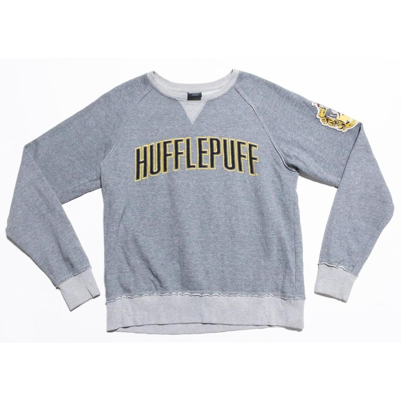 Harry Potter Hufflepuff Sweatshirt Women Medium... - Depop