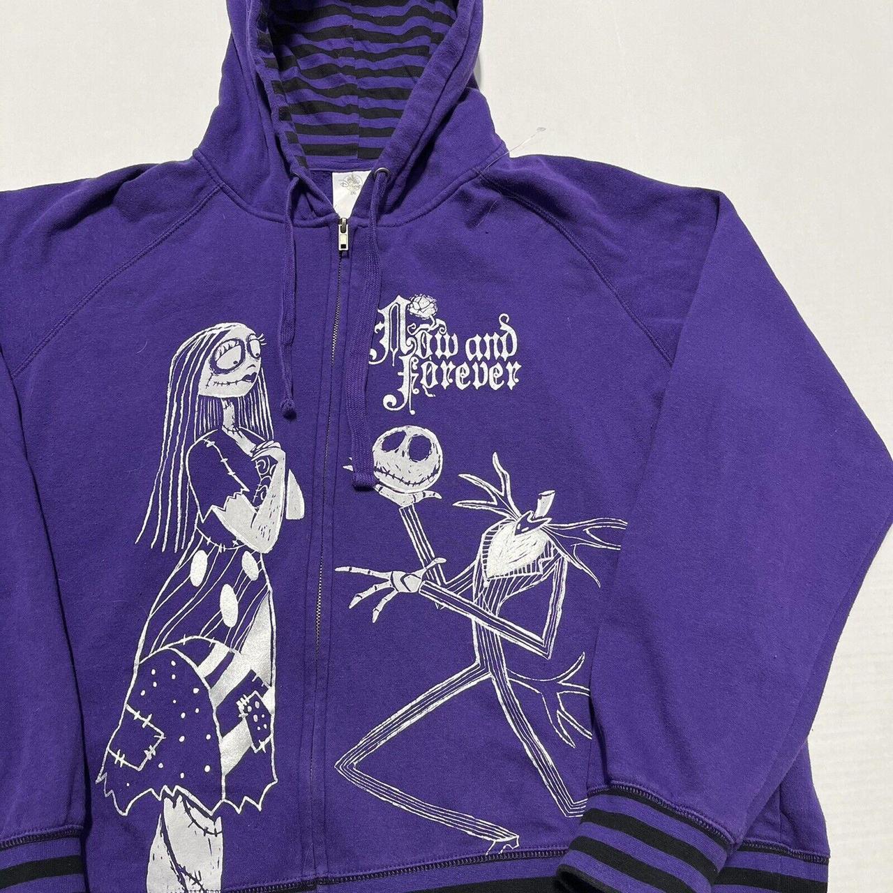 Disney Nightmare Before Christmas Purple Now &... - Depop