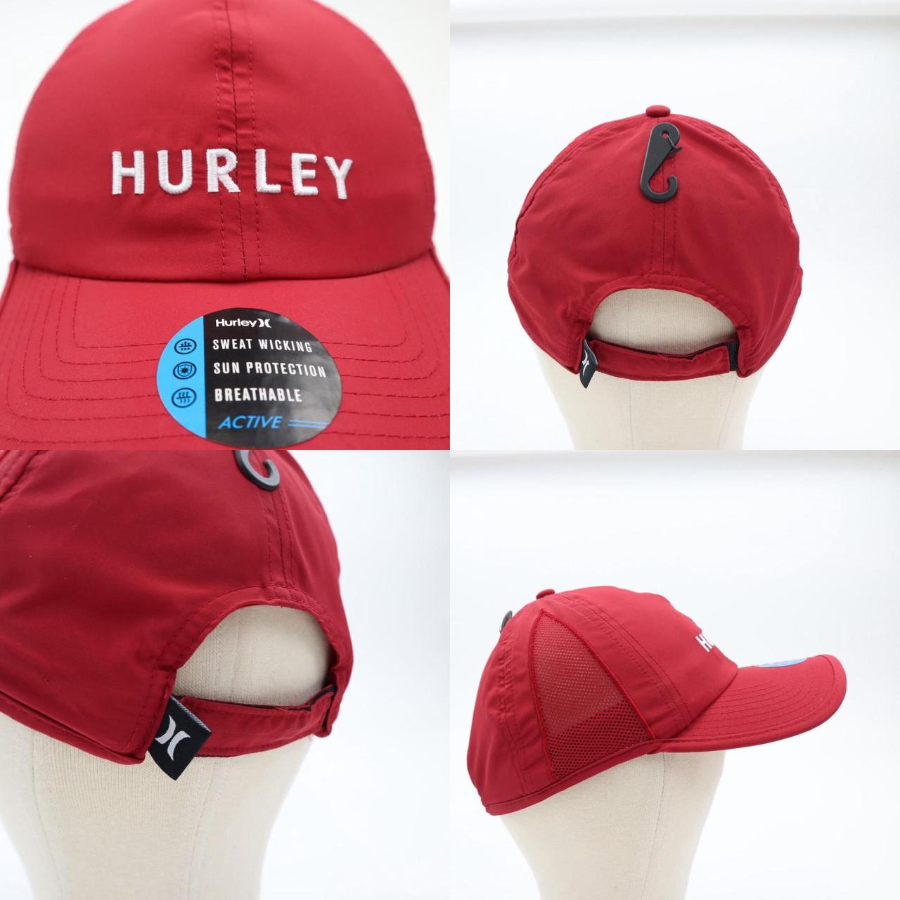 Hurley Men's Red Hat | Depop