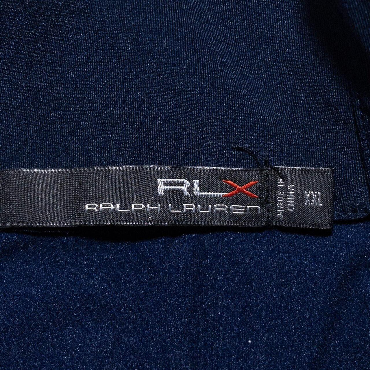 RLX Ralph Lauren Men's Blue and Navy Sweatshirt | Depop