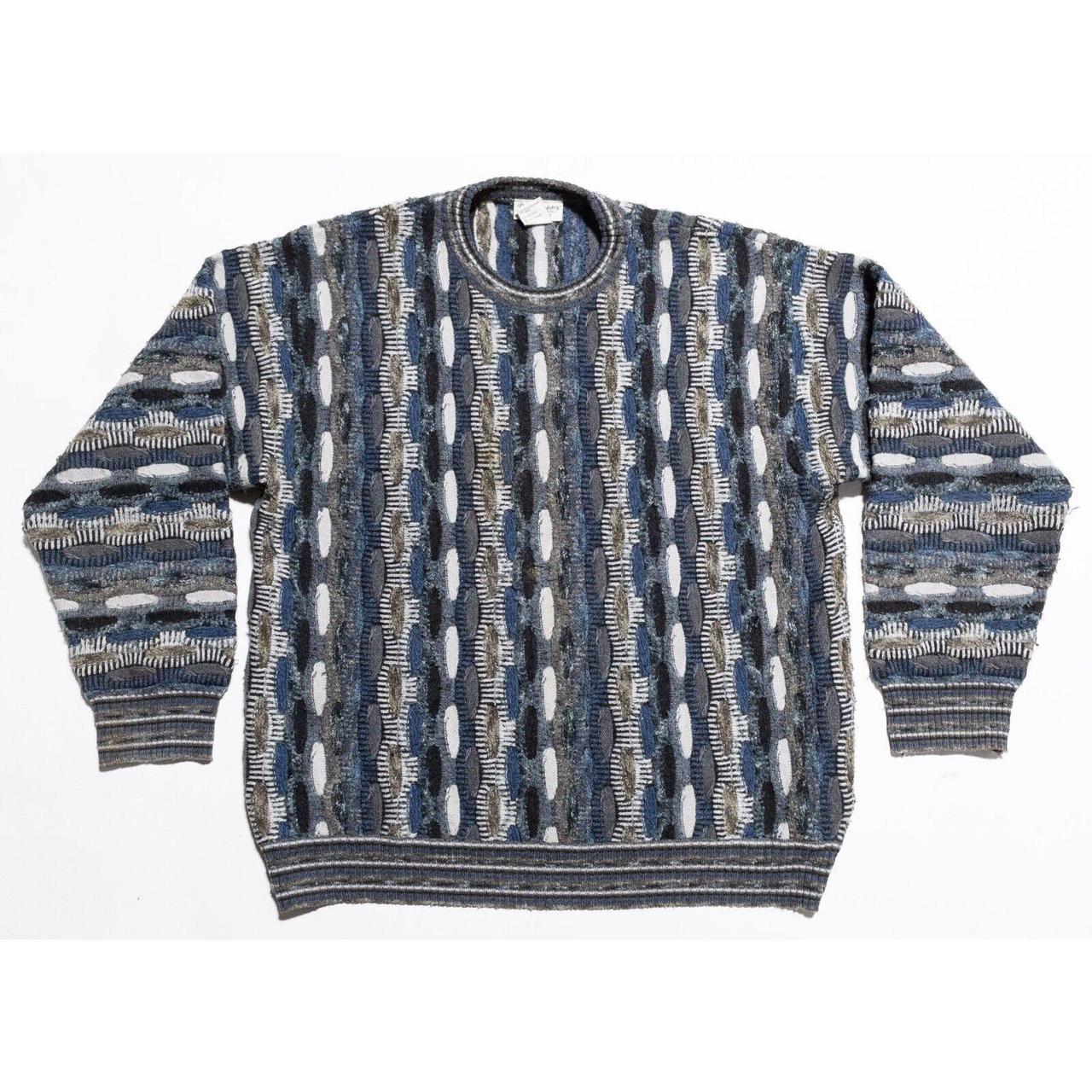 Vintage Norm Thompson Sweater Men Fits XL Coogi... - Depop