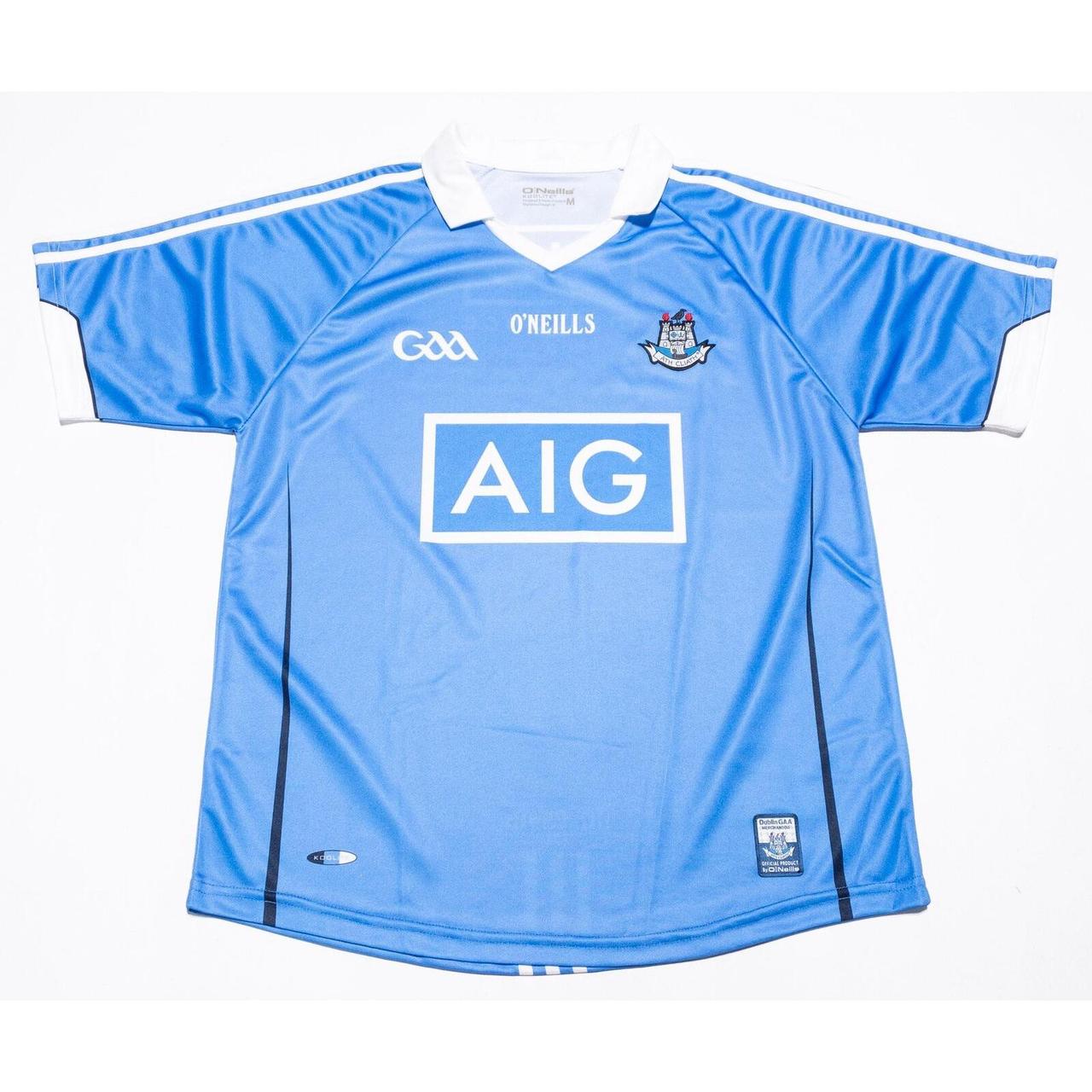 Dublin GAA O'Neills Jersey Men's Medium Blue White... - Depop