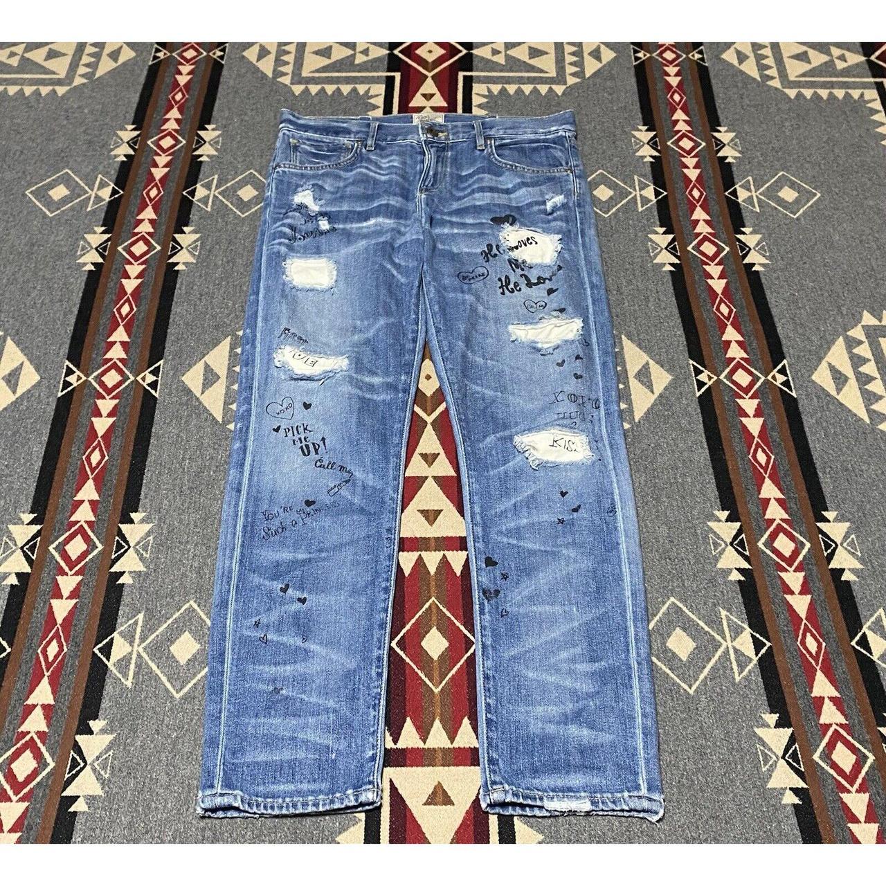 PRPS Heirloom Womens Boyfriend Jeans Sz 26(30x27)... - Depop