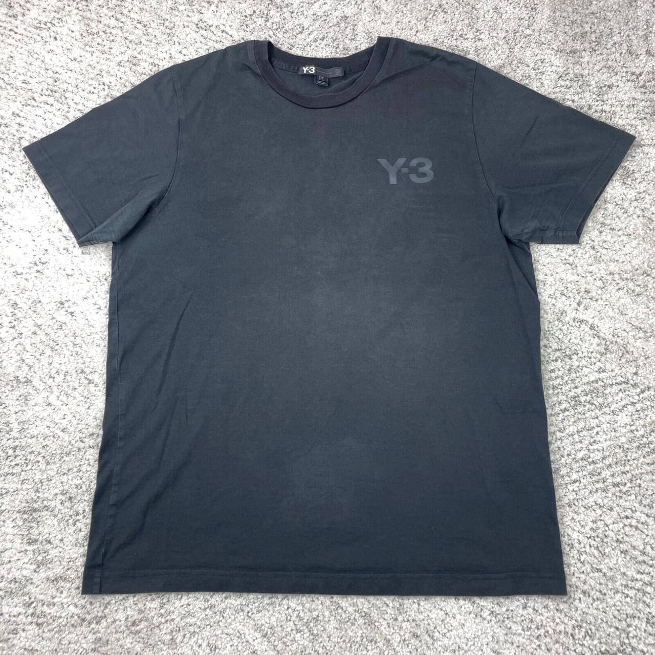 Y-3 Yohji Yamamoto T-Shirt Mens 2XL Crew Neck Y3... - Depop