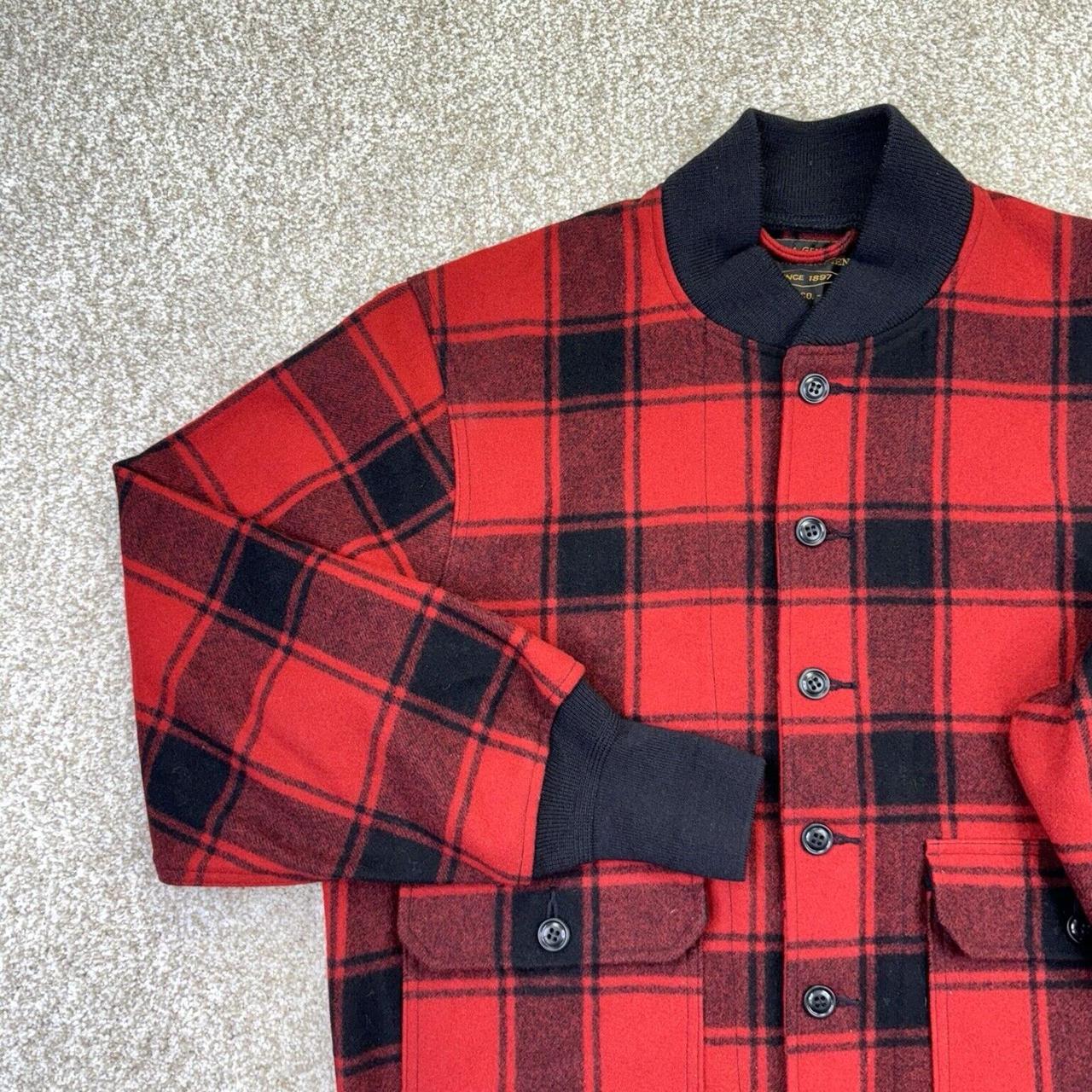 Authentic Filson Classic CCC Wool Rich Bomber Jacket... - Depop