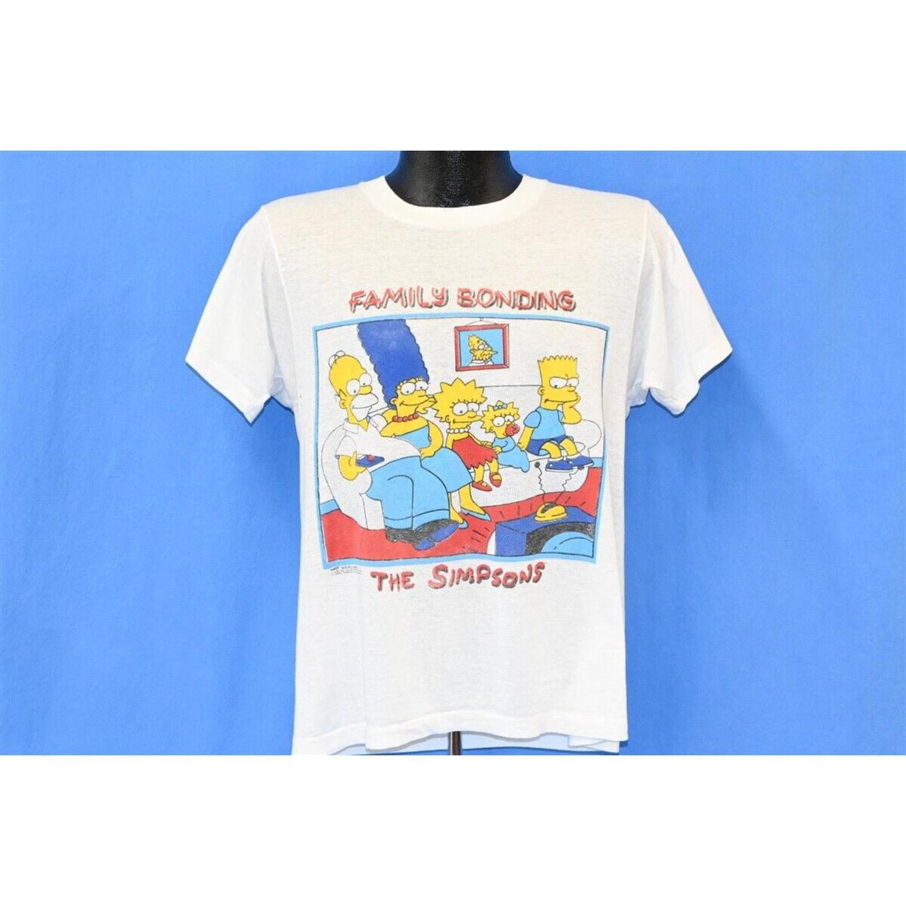 vintage 80s THE SIMPSONS FAMILY BODNDING TV SHOW... - Depop