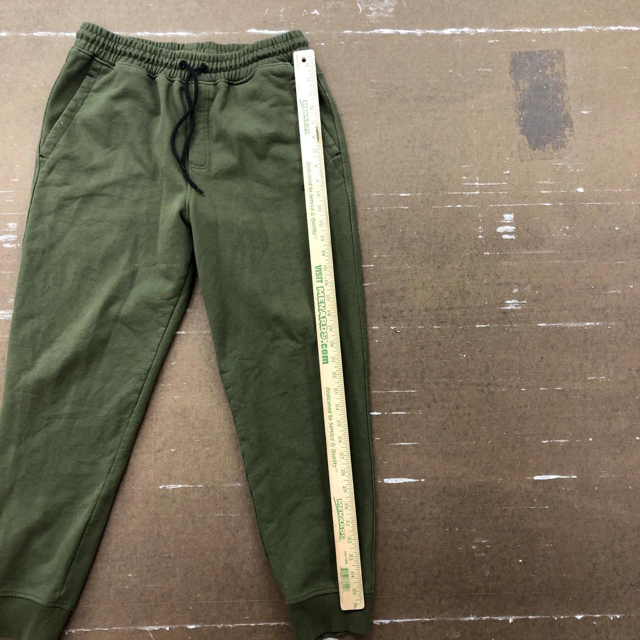 Item Description Mitre Green Elastic Waist... - Depop