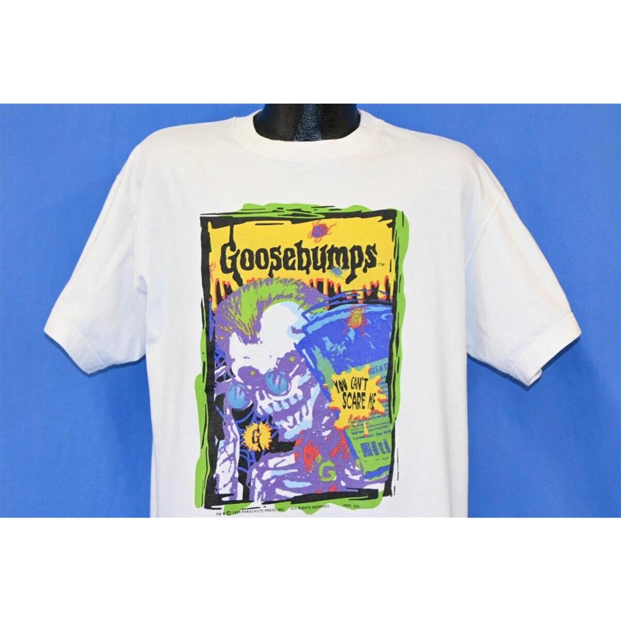 vtg 90s GOOSEBUMPS RL STINE YOU CANT SCARE ME BOOK... - Depop