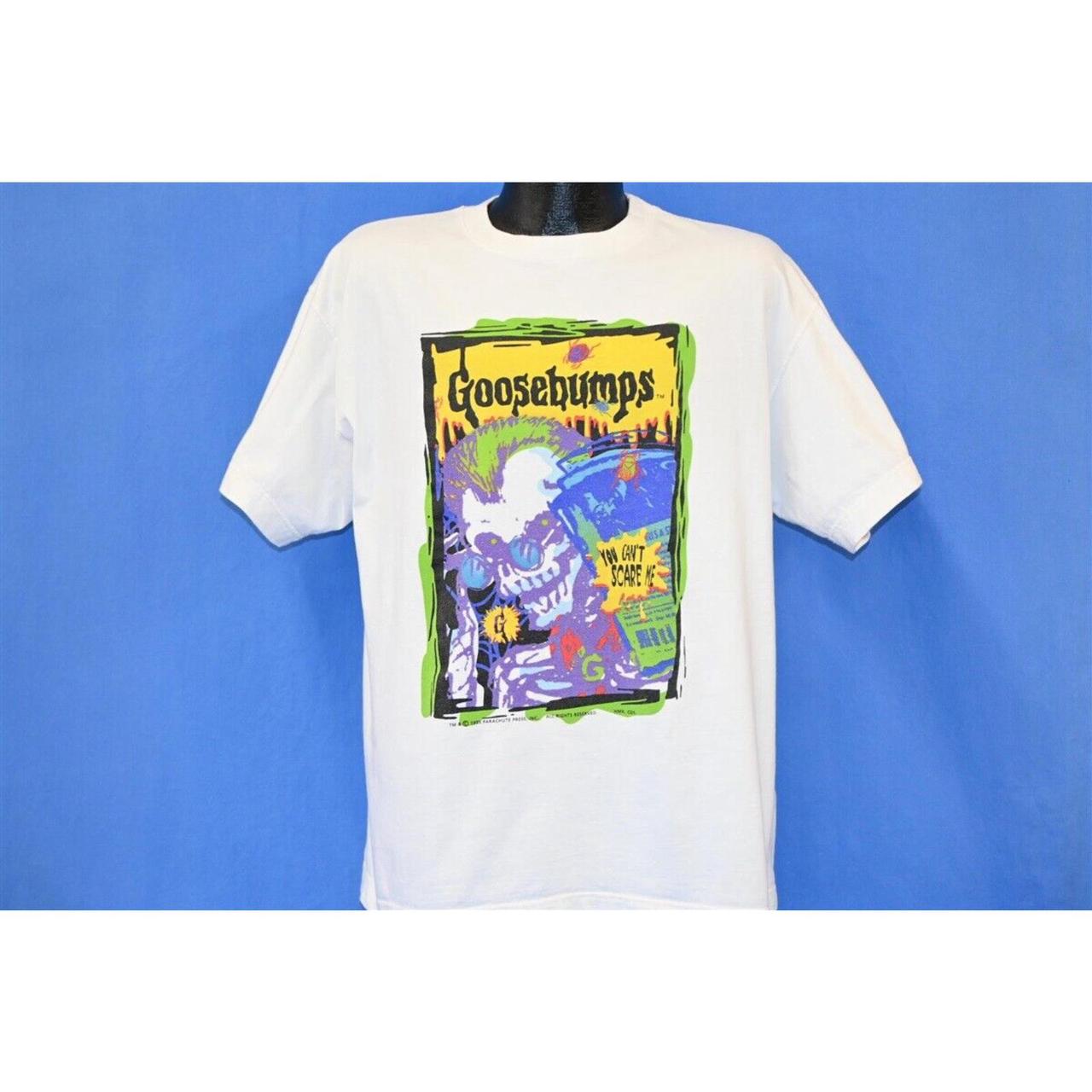 vtg 90s GOOSEBUMPS RL STINE YOU CANT SCARE ME BOOK... - Depop