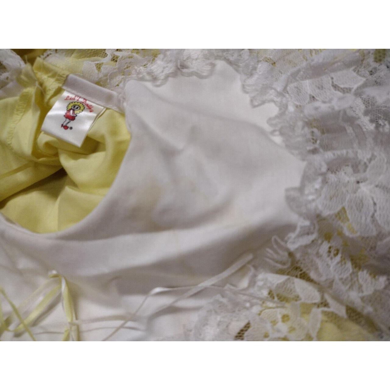 Vintage Lidl Dolly Toddler Size 2t Dress, Ruffles... - Depop