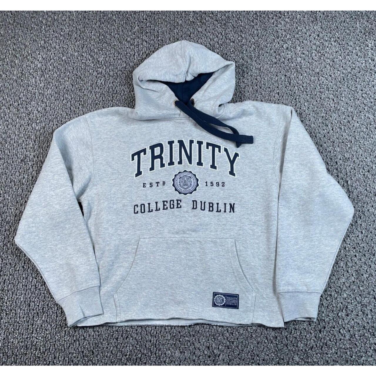 Trinity College Dublin Hoodie Adult Large Gray... - Depop