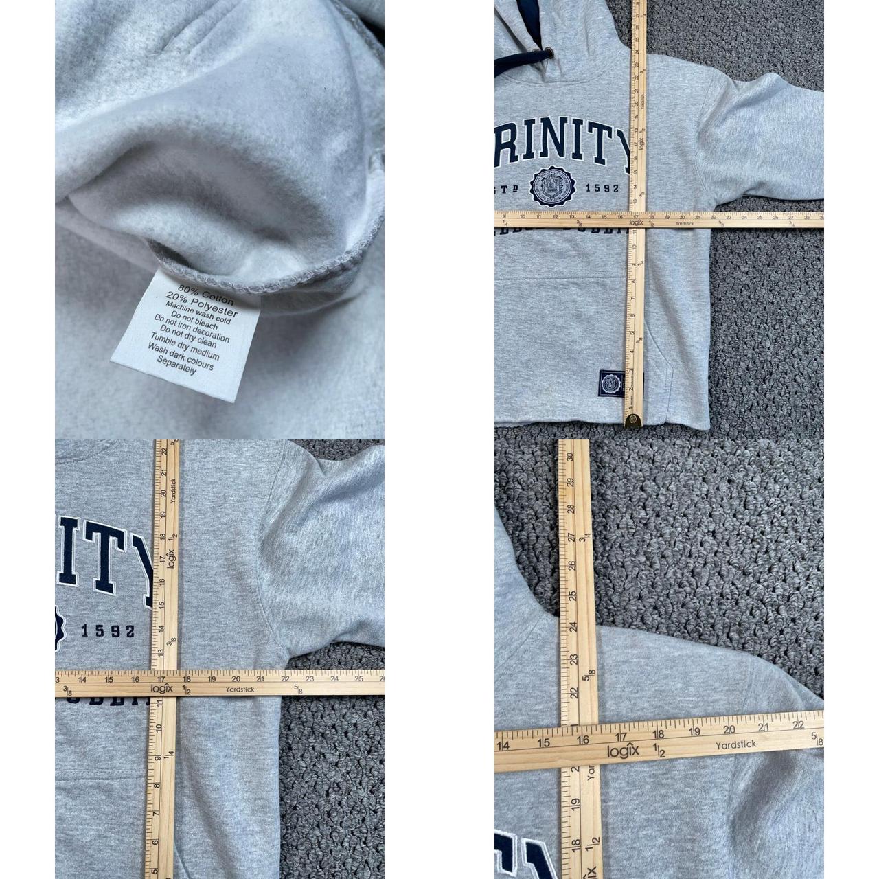 Trinity College Dublin Hoodie Adult Large Gray... - Depop