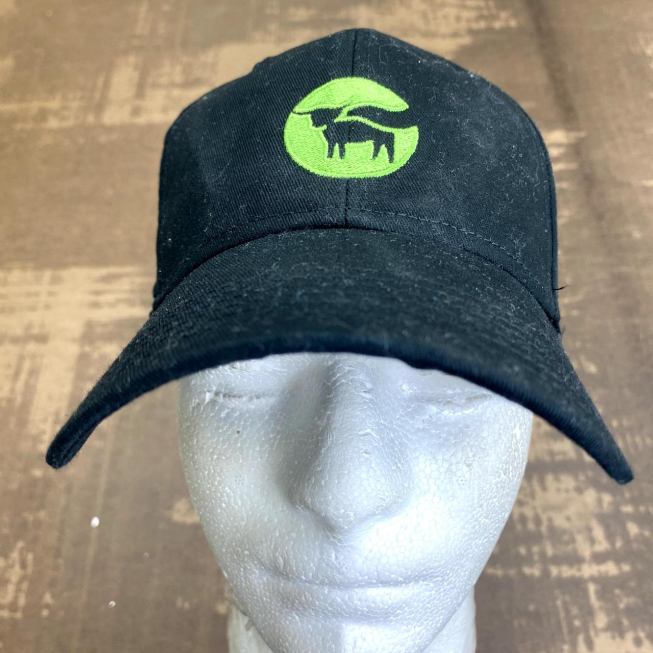 Otto Caps Black Embroidered Super Hero Cow With Cape... - Depop