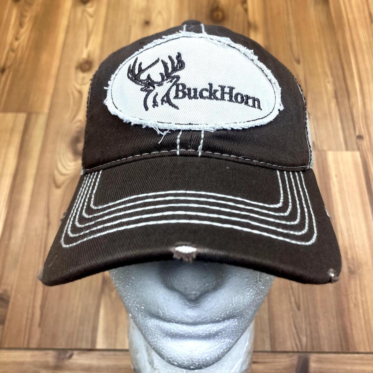 NEW Bretmor Brown Distressed Buck Horn White Tail... - Depop