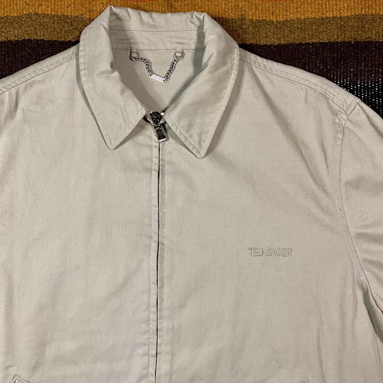 Ted Baker tan jacket. Size marked 5 (UK... - Depop