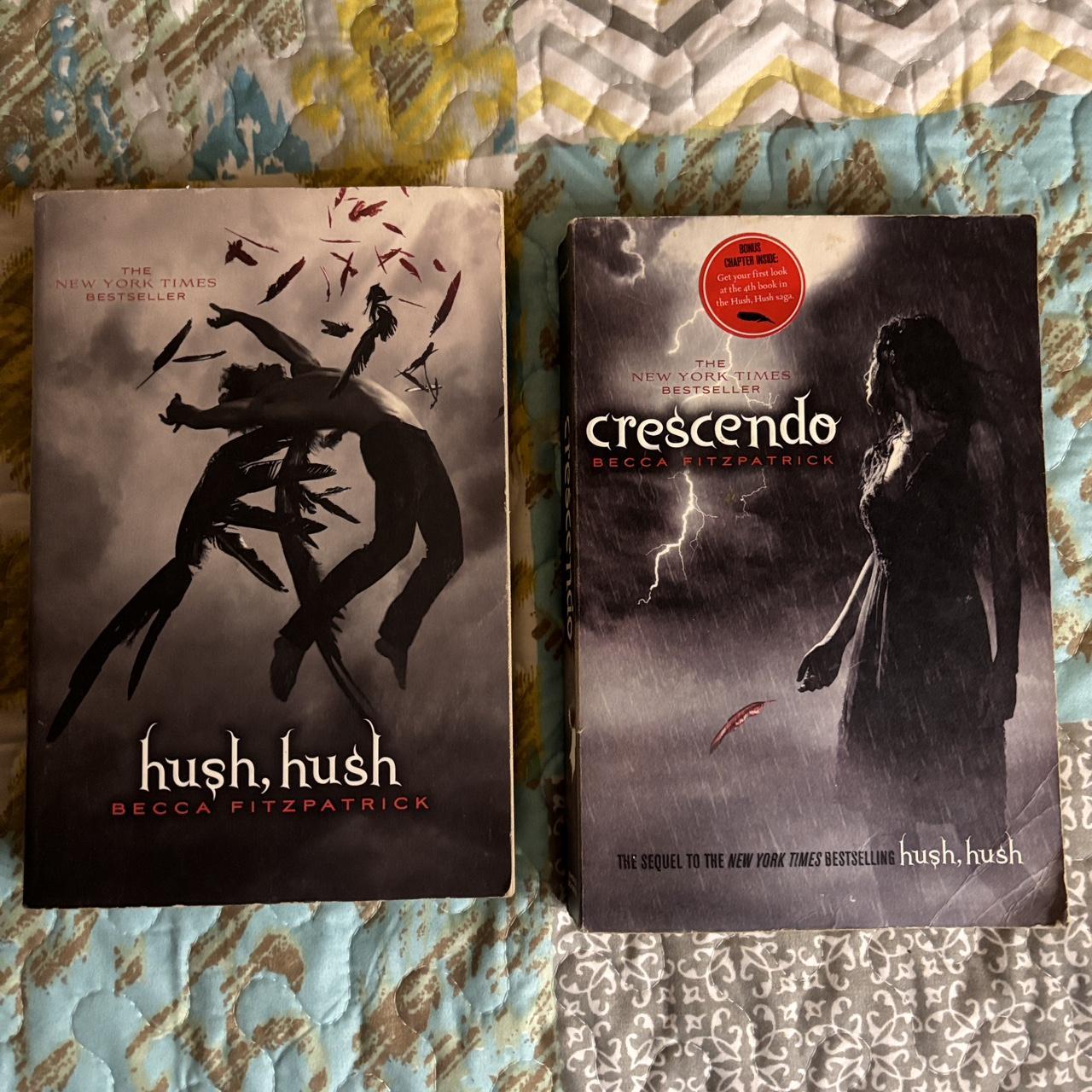Hush, Hush, and Crescendo book set -... - Depop